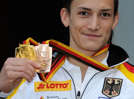 German Gymnast Marcel Nguyen First His Editorial Stock Photo - Stock ...