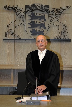 Presiding Judge Michael Seidling Stands District Editorial Stock Photo ...