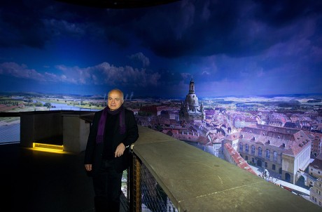Panorama Artist Yadegar Asisi Stands On Editorial Stock Photo - Stock ...