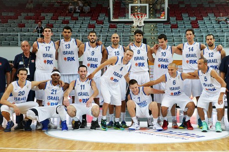Israeli National Basketball Team Players Front Editorial Stock Photo ...