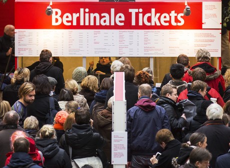 Movie Fans Await Opening Box Office Editorial Stock Photo - Stock Image ...