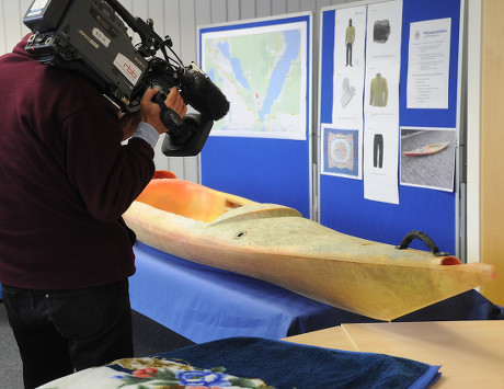 Camera Man Films Canoe That Used Editorial Stock Photo - Stock Image ...