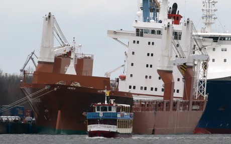172 Meter Long Dutch Freighter Ship Editorial Stock Photo - Stock Image ...