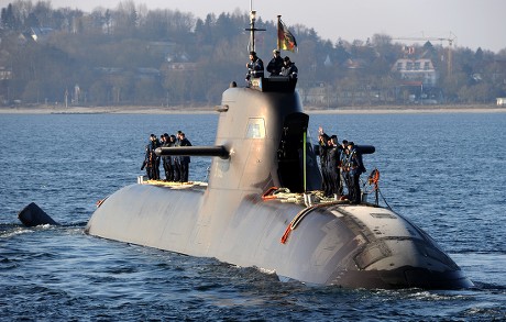 German Navys U32 Submarine Departs Navy Editorial Stock Photo - Stock ...