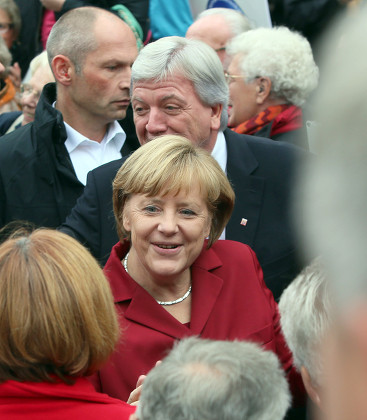 German Chancellor Angela Merkel F Premier Editorial Stock Photo - Stock ...