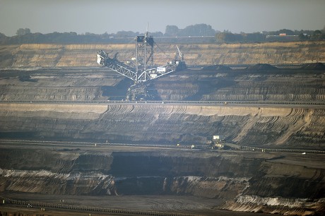 Bucketwheel Excavator Mines Brown Coal Brown Editorial Stock Photo ...
