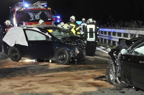 Emergency Services Scene Fatal Car Accident Editorial Stock Photo ...