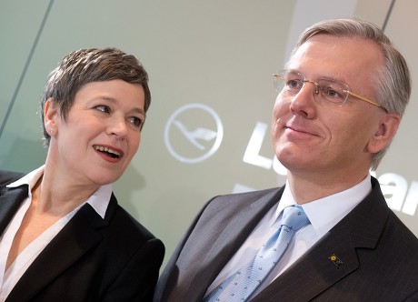 Lufthansa Ceo Christoph Franz Cfo Simone Editorial Stock Photo - Stock ...