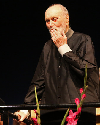 German Conductor Kurt Masur Performs During Editorial Stock Photo ...