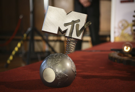 Trophy Mtv Europe Music Awards Ema Editorial Stock Photo - Stock Image ...