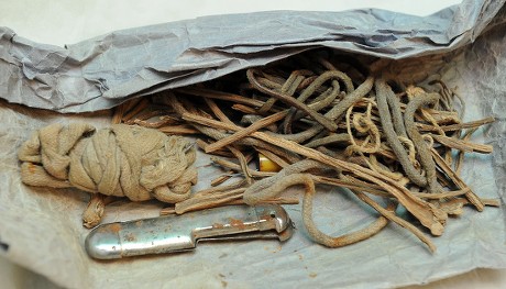 Laces Remains Pocket Knife Only Remaining Editorial Stock Photo - Stock ...