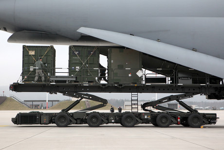 C5 Galaxy Aircraft Usarmy Being Loaded Editorial Stock Photo - Stock ...