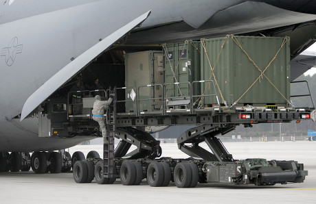 C5 Galaxy Aircraft Usarmy Being Loaded Editorial Stock Photo - Stock ...