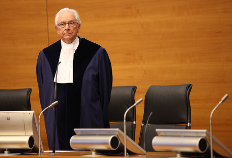 British Judge David Anderson Stands Main Editorial Stock Photo - Stock ...