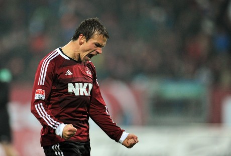 Nurembergs Markus Feulner Celebrates After Scoring Editorial Stock ...