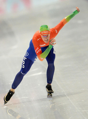 Dutch Speed Skater Ireen Wuest Action Editorial Stock Photo - Stock ...