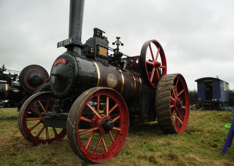 Steam Powered Traction Engine Show Editorial Stock Photo - Stock Image ...