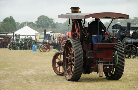 Steam Powered Traction Engine Show Editorial Stock Photo - Stock Image ...