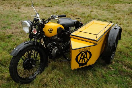 1940s Aa Motorcycle Sidecar Patrol Vehicle Editorial Stock Photo ...