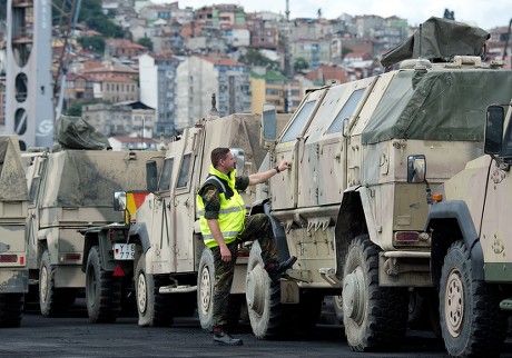 Heavy German Military Vehicles Prepared Shipment Editorial Stock Photo ...