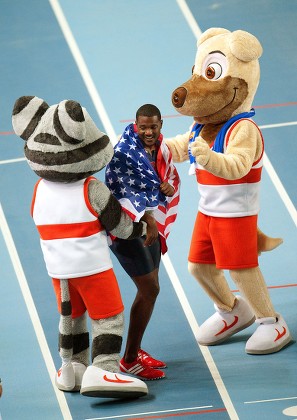 Justin Gatlin C Usa Celebrates After Editorial Stock Photo - Stock ...