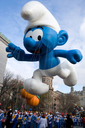 Smurf Balloon Float Editorial Stock Photo - Stock Image | Shutterstock