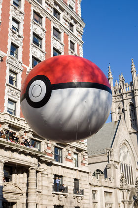 Pokemon Ball Balloon Float Editorial Stock Photo - Stock Image ...