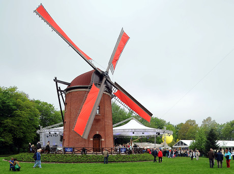 Numerous People Celebrate German Mill Day Editorial Stock Photo - Stock ...