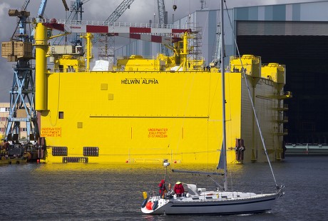 Offshore Platform Helwin Alpha Lies Front Editorial Stock Photo - Stock ...