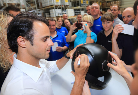 Brazilian Formula One Pilot Felipe Massa Editorial Stock Photo - Stock ...