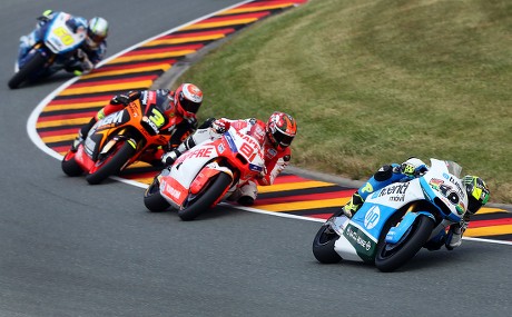 Moto2 Riders Front Back Spains Pol Editorial Stock Photo - Stock Image ...