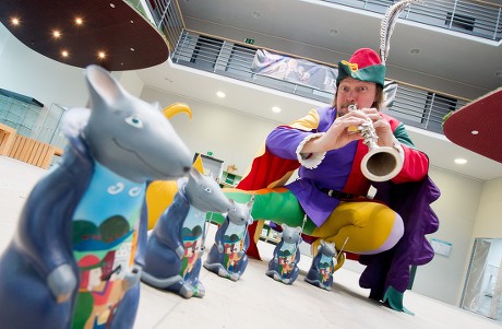 Pied Piper Hamelin Played By Michael Editorial Stock Photo - Stock ...