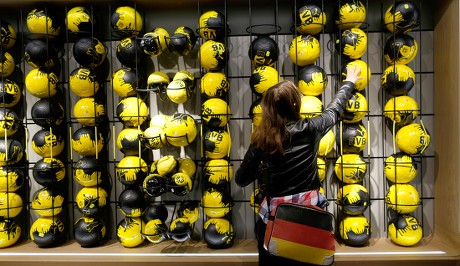 Visitor Views Soccer Balls Borussia Dortmund Editorial Stock Photo ...