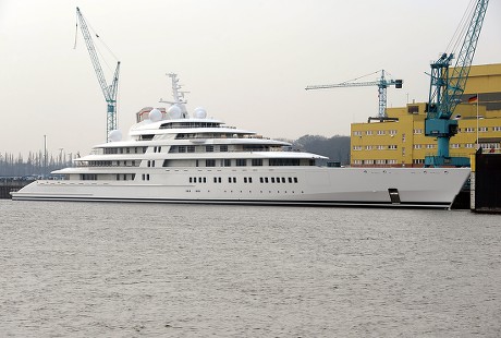 Worlds Longest Luxury Yacht 180 Meter Editorial Stock Photo - Stock ...