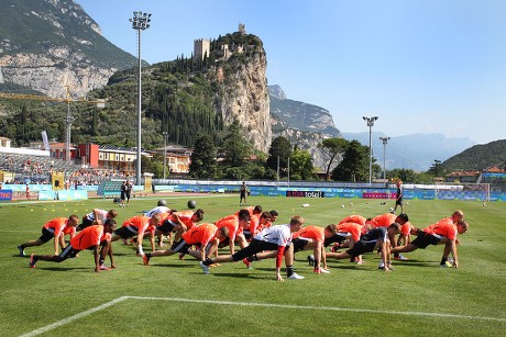 Fc Bayern Munich Players Practice During Editorial Stock Photo - Stock ...