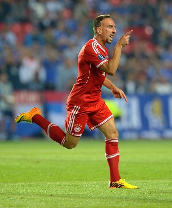 Franck Ribery Bayern Munich Celebrates After Editorial Stock Photo ...