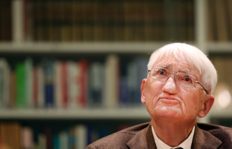 German Philosopher Juergen Habermas Gives Press Editorial Stock Photo ...
