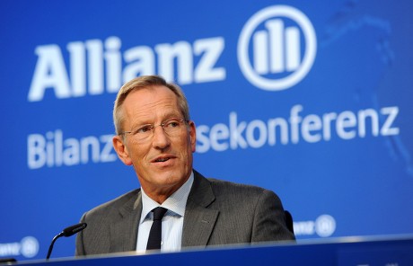 Ceo Allianz Se Michael Diekmann Speaks Editorial Stock Photo - Stock ...