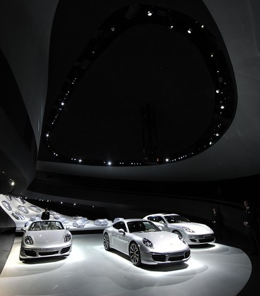 Porsche Sports Cars Seen On Display Editorial Stock Photo - Stock Image ...