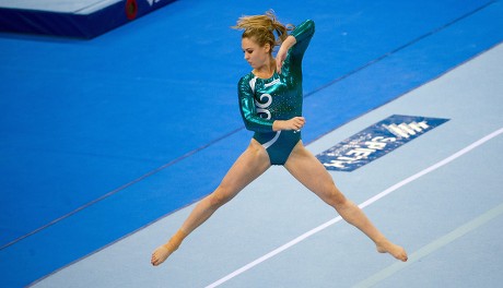 Swiss Gymnast Giulia Steingruber Performs On Editorial Stock Photo ...