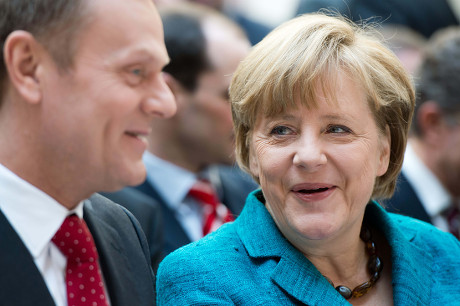 German Chancellor Angela Merkel R Prime Editorial Stock Photo - Stock ...