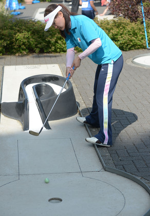 Riyoko Fujiwara Japan Takes Part Minigolf Editorial Stock Photo - Stock ...