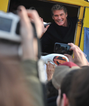 Us Actor Singer David Hasselhoff Drives Editorial Stock Photo - Stock ...