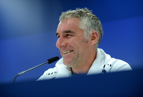 Hannovers Head Coach Mirko Slomka Smiles Editorial Stock Photo - Stock ...
