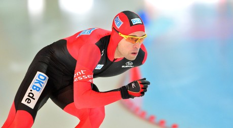 German Speed Skater Samuel Schwarz Starts Editorial Stock Photo - Stock ...