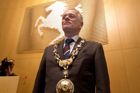 Fritz Kuhn New Mayor Stuttgart Wears Editorial Stock Photo - Stock ...
