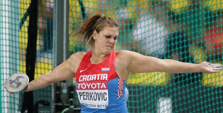 Sandra Perkovic Croatia Competes Womens Discus Editorial Stock Photo ...