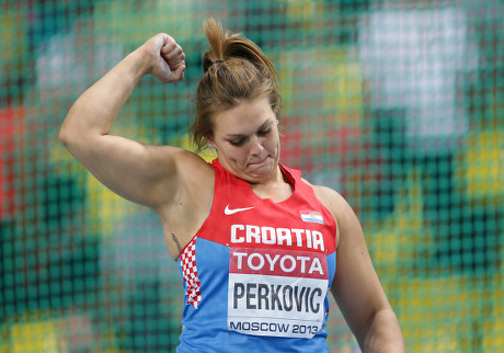 Sandra Perkovic Croatia Competes Womens Discus Editorial Stock Photo ...