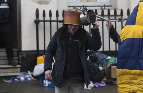 Squatters Have Moved Property Grosvenor Gardens Editorial Stock Photo ...
