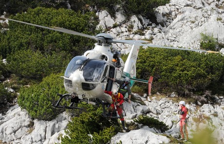 Rescue Forces Arrive Entrance Riesending Cave Editorial Stock Photo ...